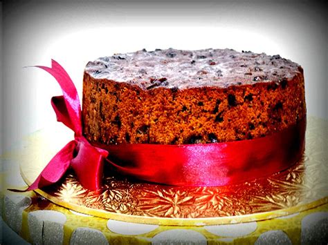 Traditional Homemade Brandy Soaked Rich Fruit Cake For Weddings My