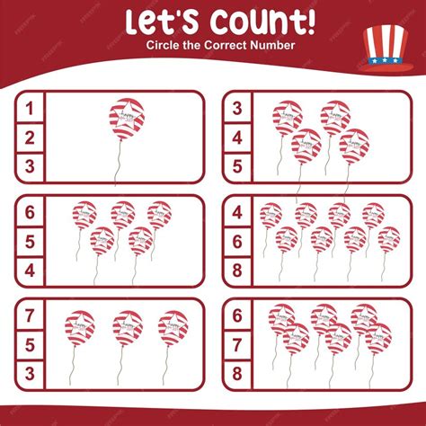Premium Vector Mathematic Counting Worksheet Math Activity Count And Match Numbers With
