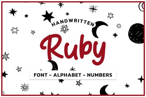 Ruby Red Font Aplhabet Graphic By Fromporto · Creative Fabrica