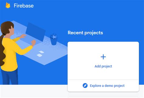 membuat dan menyiapkan database firebase