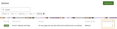 quick start send data to an api using oracle infinity webhook