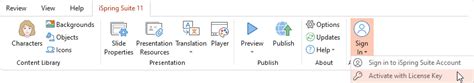 Activating With A License Key