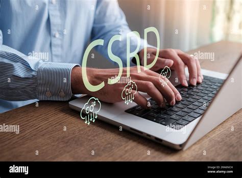 Corporate Sustainability Reporting Directive Concept Csrd Reporting