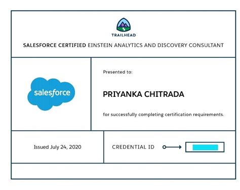 Priyanka C On Linkedin Salesforce Einsteinanalytics Salesforcecertified Trailblazercommunity