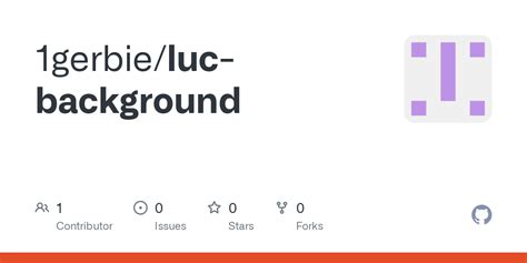 github 1gerbie luc background