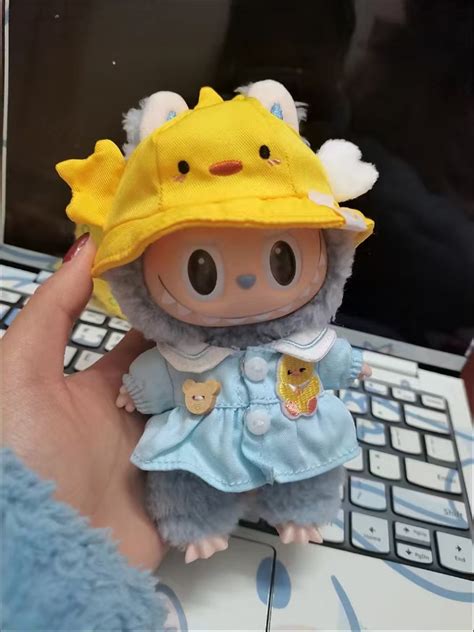 【fast Shipping】labubu Macaron Clothes Liila Lucky Cat Dress Labubu