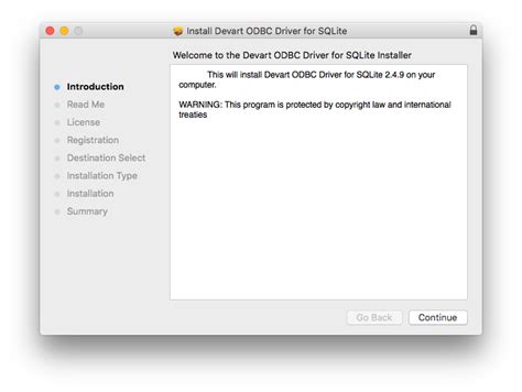 Installing On MacOS ODBC Driver For SQLite