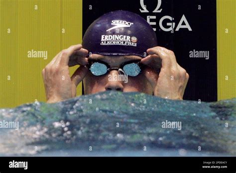 German Thomas Rupprath Reacts After He Won The Mens 50 Meters