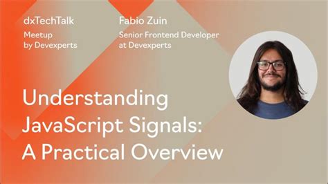 Fabio Zuin On Linkedin Understanding Javascript Signals A Practical