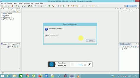 How To Create Hibernate Project In My Eclipse Youtube