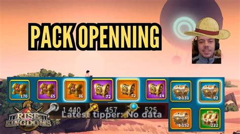 Pack Opening Avant Le Kvk Rise Of Kingdoms Youtube