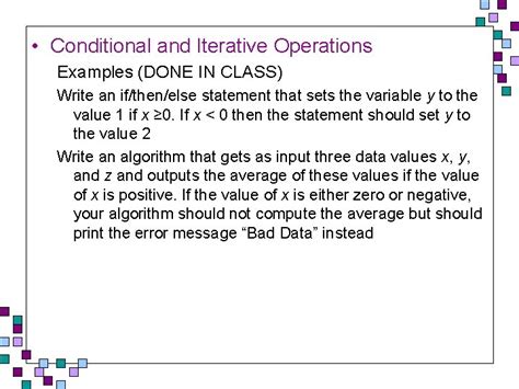CSCI100 Introduction To Computing Algorithms Part IV Categories
