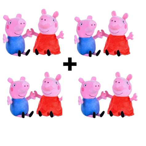 Kit Boneca Peppa Pig George Estrela Original Compre Leve Shopee Brasil