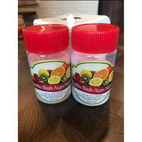 Promo Bubuk Buah Kiamboy Asam Manis Original Diskon 21 Di Seller