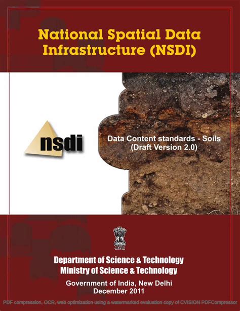 Pdf National Spatial Data Infrastructure Nsdi Spatial Data