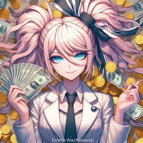 Danganronpa Money Enoshima Junko By Emma Wachi On Deviantart