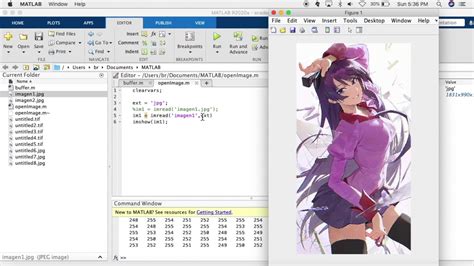 Abrir Y Redimensionar Im Genes En Matlab Youtube