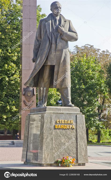 Stepan Bandera Statue