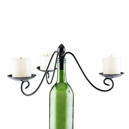 Boulevardâ 3 Votive Wine Bottle Candelabra by Twine Multicolor