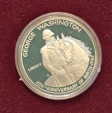 George Washington 90 Silver Commemorative Half Dollar Proof Coin 1732