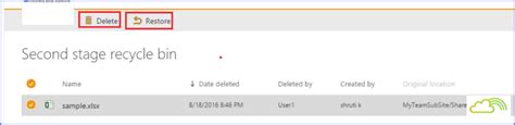 SharePoint Online Recycle Bin Tutorial SPGuides