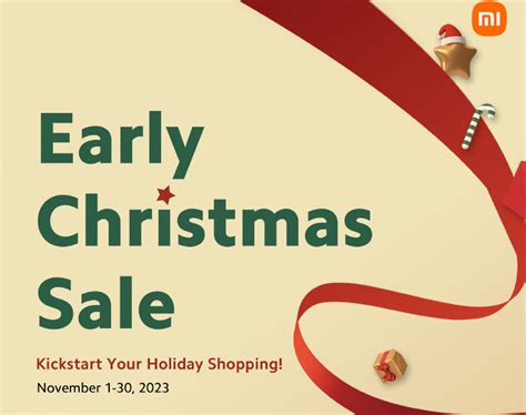 Xiaomi Announces Early Christmas Sale
