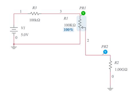 Potentiometer 4 Multisim Live