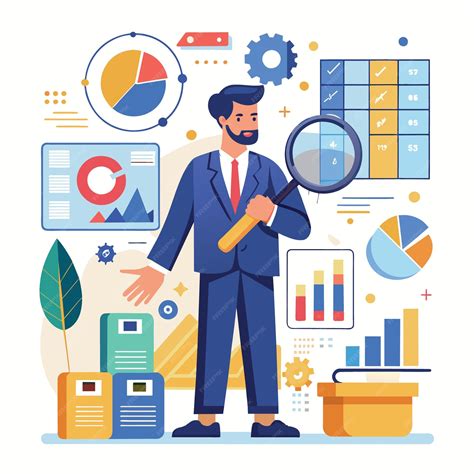 Premium Vector Analysis Report Research Result Chart And Diagram Dashboard Financial Graph