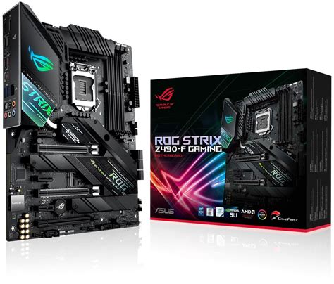 Asus Rog Strix Z490 F Gaming Intel Z490 Comet Lake Lga1200 Atx Desktop