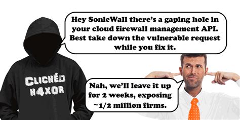 cloud firewall management api snafu put 500k sonicwall customers at