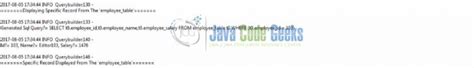 Jdbc Query Builder Tutorial Java Code Geeks