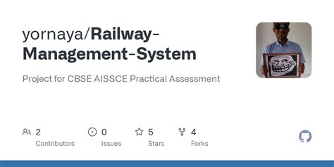 Railway Management System Project Report File Pdf At Main · Yornaya Railway Management System