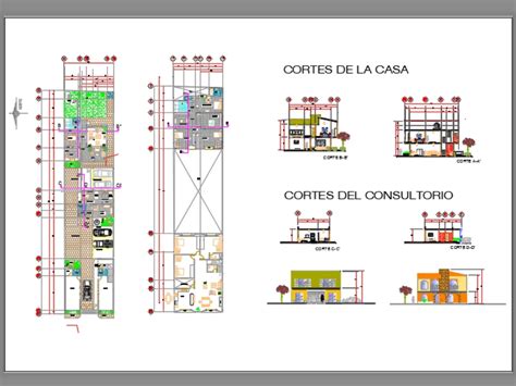 Habitação E Comércio Em Autocad Baixar Cad 199 Mb Bibliocad