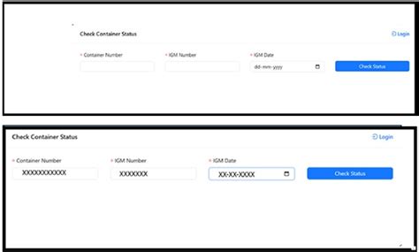Procedure To Be Followed To Check Status Of Container For Scanning At Jnch