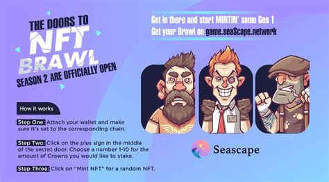 Seascape Network Second DeFi Game NFTBrawl Season 2 Is Live See