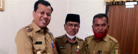 Mulyadi Harun Pamit Ke Plt Bupati Kuansing H Suhardiman Amby