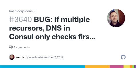 Bug If Multiple Recursors Dns In Consul Only Checks First Recursor