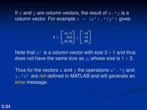 PPT Chapter 2 Numeric Cell And Structure Arrays PowerPoint