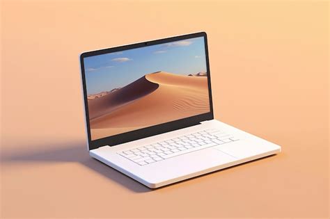 Free Photo 3d Rendering Of Laptop