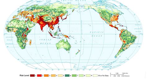 World Atlas Of Natural Disaster Risk Ranks Exposure To Natural