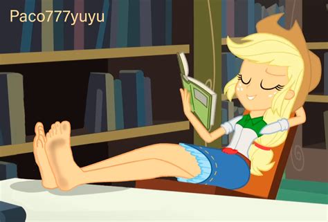 Applejack Feet Up Dirty By Paco777yuyu7 On Deviantart