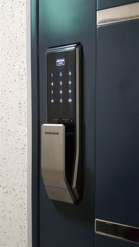 경남 김해시 삼계동 양우내안애 아파트 삼성 푸시풀 디지탈도어락 Shp Dp710 비밀번호 카드키2장 네이버 블로그
