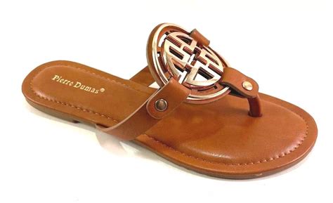 Pierre Dumas Flat Sandals Flash Sales