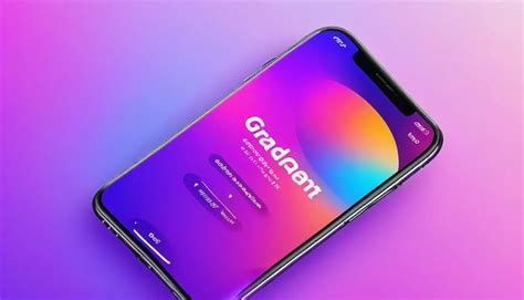 Premium Photo Gradient Mode App Template