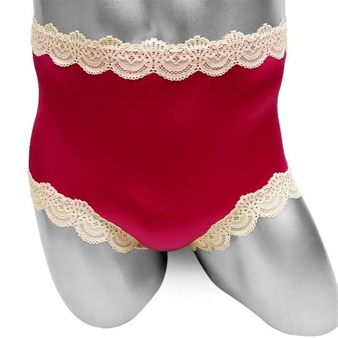 Sissy Panties High Waist Silky Sissy Panties Sissy Panty Shop
