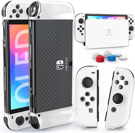 HEYSTOP Switch OLED Case Compatible With Nintendo Switch OLED Model