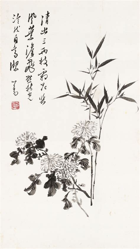 溥心畬 雙清圖｜2022春拍 帝圖拍賣 領銜全台書畫文物類第一拍賣品牌