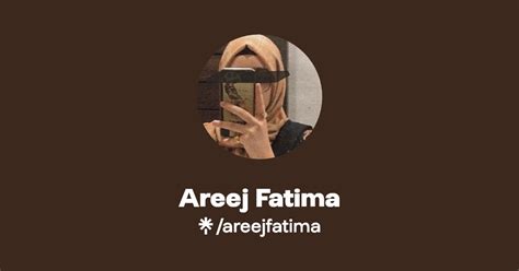 Areej Fatima Instagram Linktree