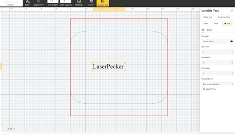Variable Text Laserpecker Support Center