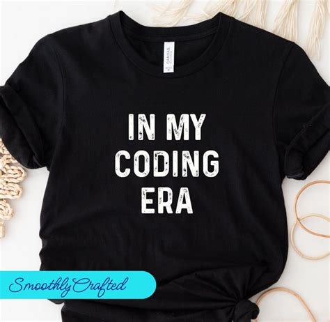 Coder Shirt Programmers Tshirt Coding T Shirt Coding Gift Computer Science Tee In My Coding